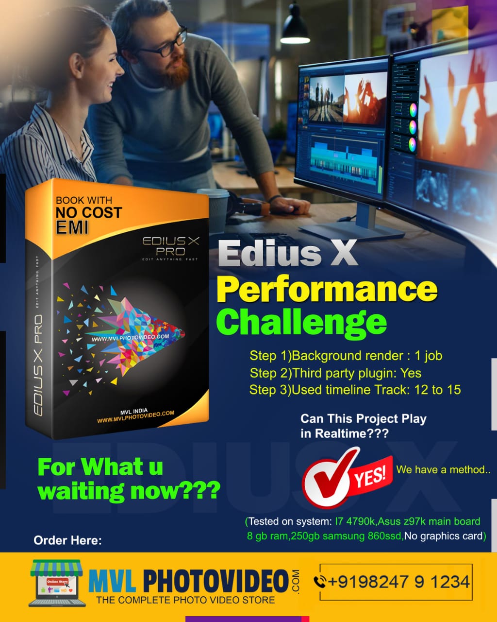 Edius 11Pro/WG - MVL INDIA